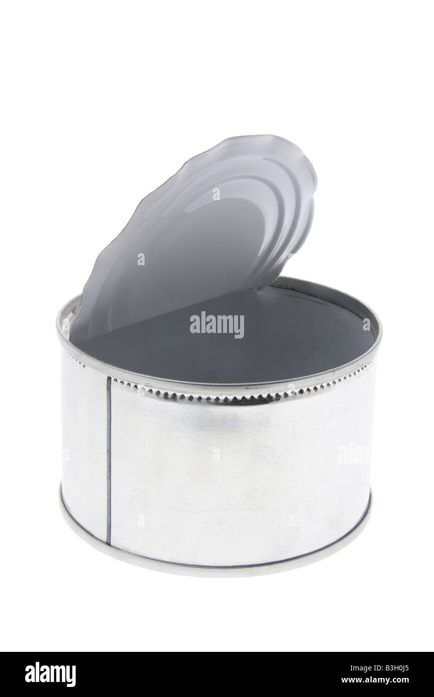 Empty Tin Can Stock Photo - Alamy