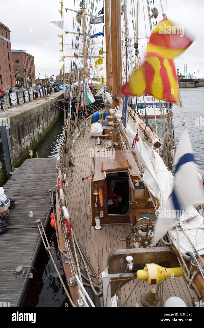 The Spirit of Fairbridge sailing ship at the Tall Ships race in ...