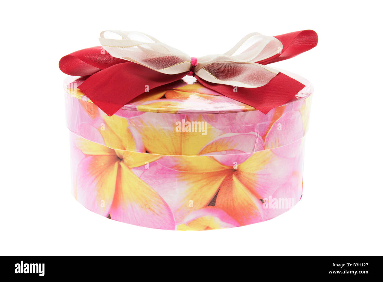Box with bow hi-res stock photography and images - Alamy