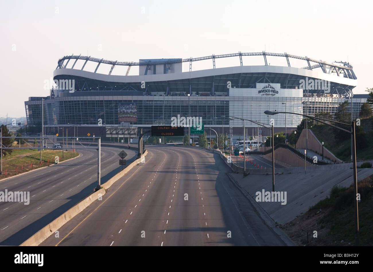 INVESCO Field at Mile High the night Barack Obama delivered his speech ...