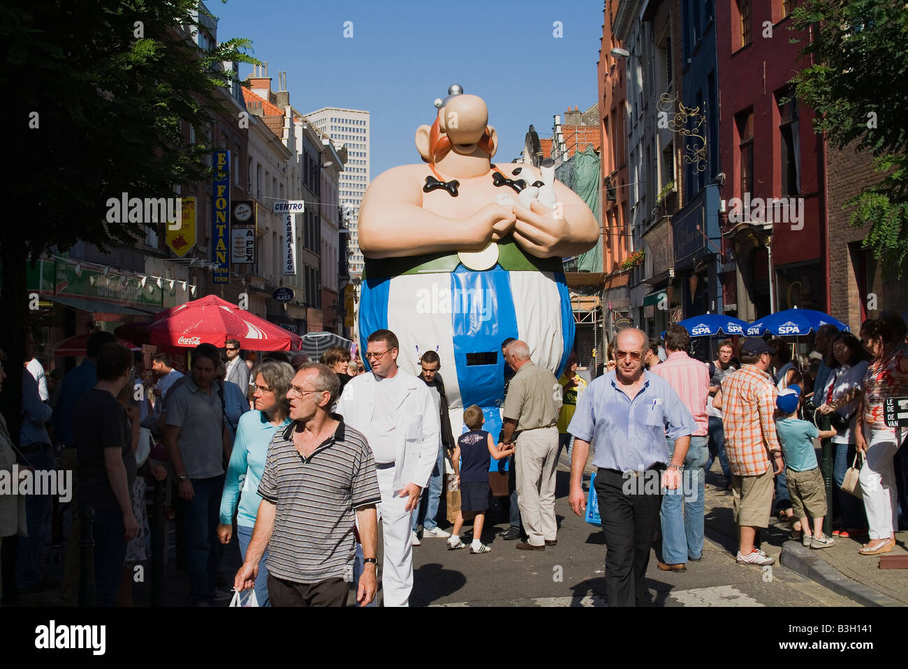 Parade of the Giants Stock Photo - Alamy