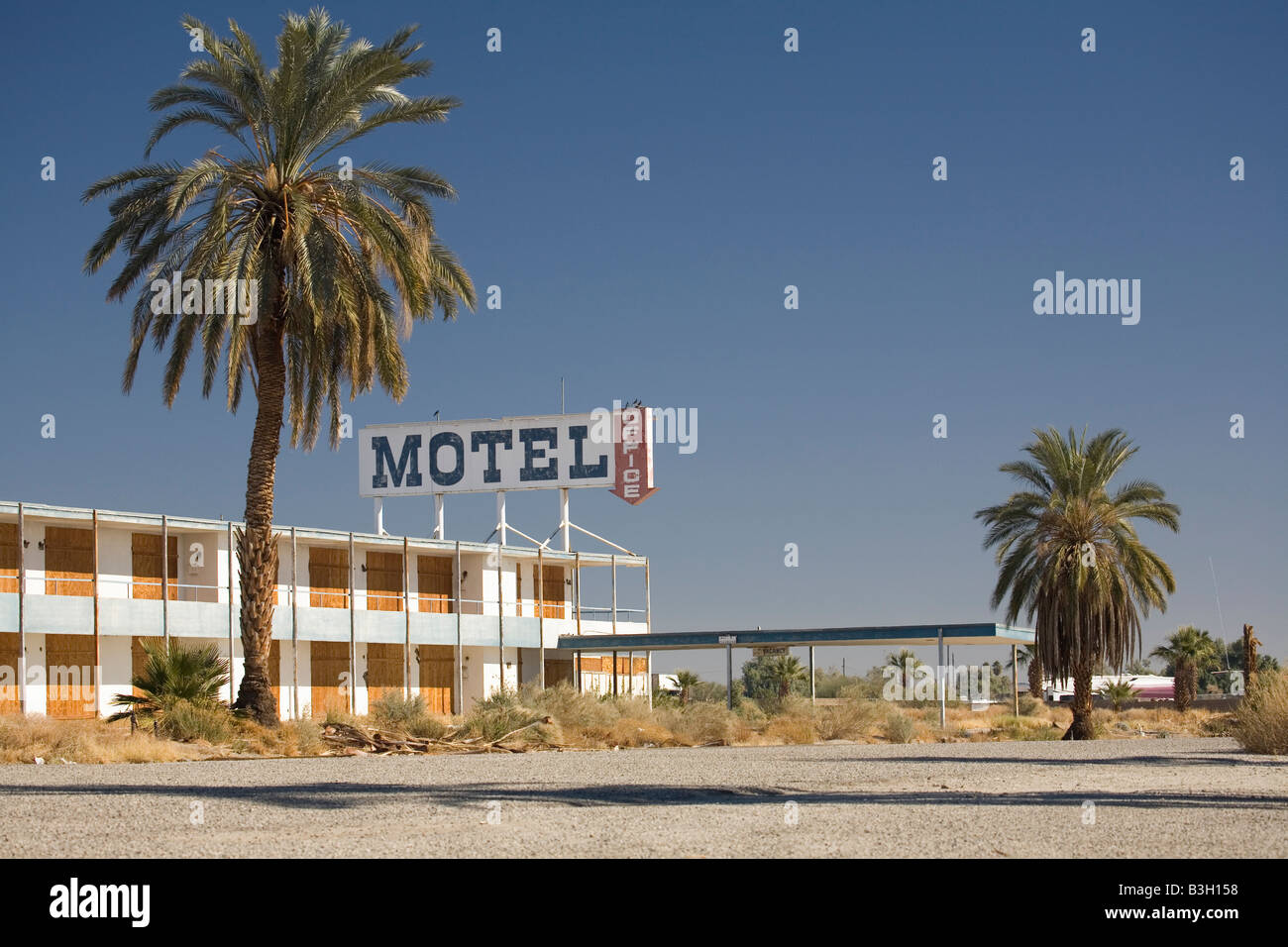 Abandoned North Shore Motel, Salton Sea, Imperial Valley, Southern ...