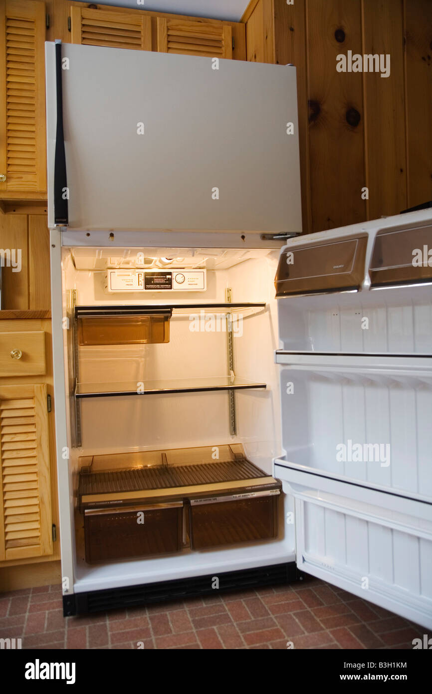 Inside of Refrigerator Stock Photo - Alamy