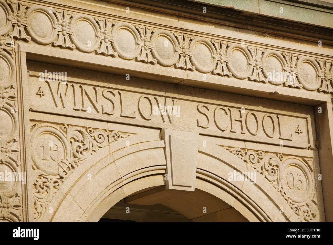 Beverly school building hi-res stock photography and images - Alamy