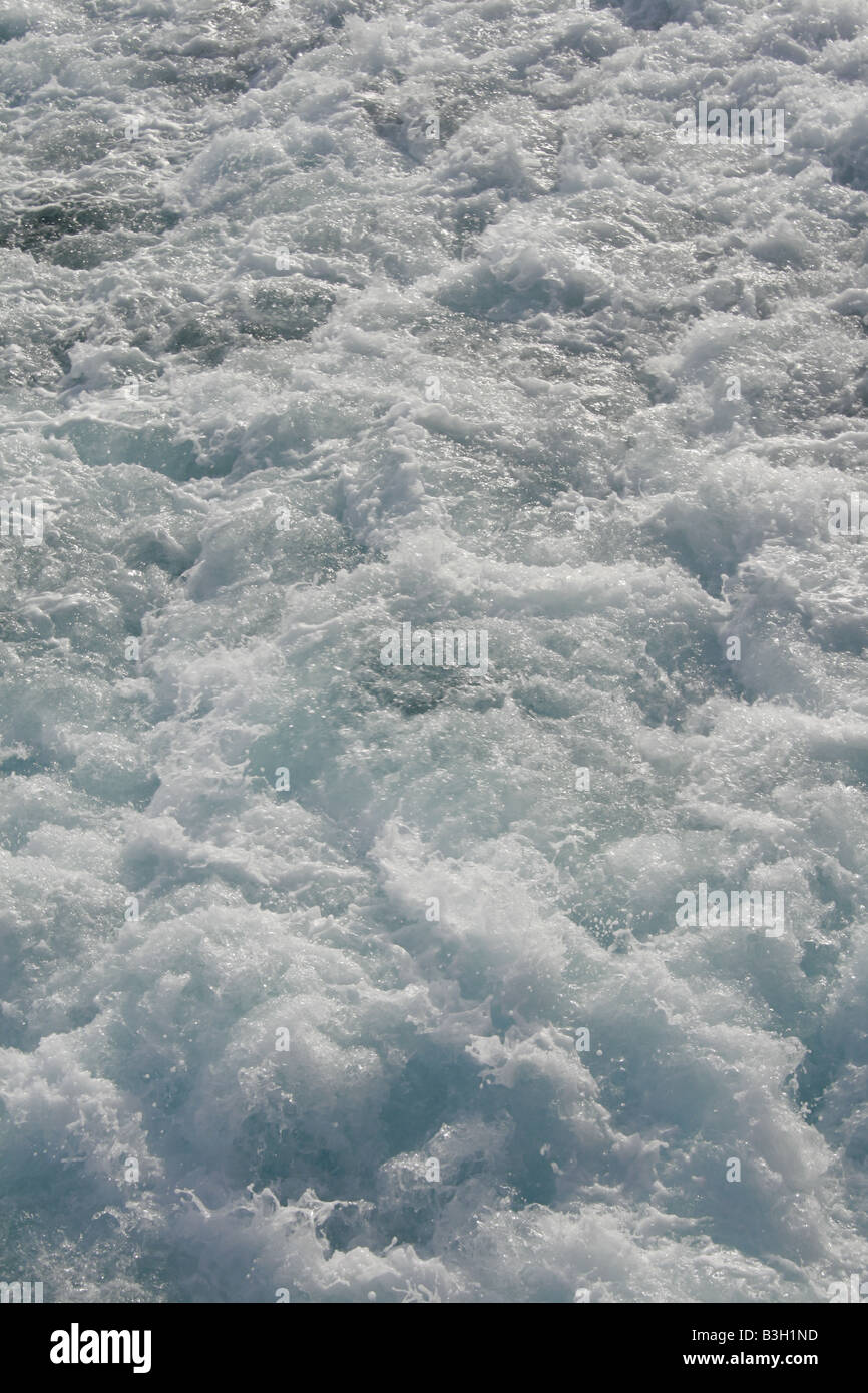 graphic detail blue fast movement river waterfall Stock Photo - Alamy