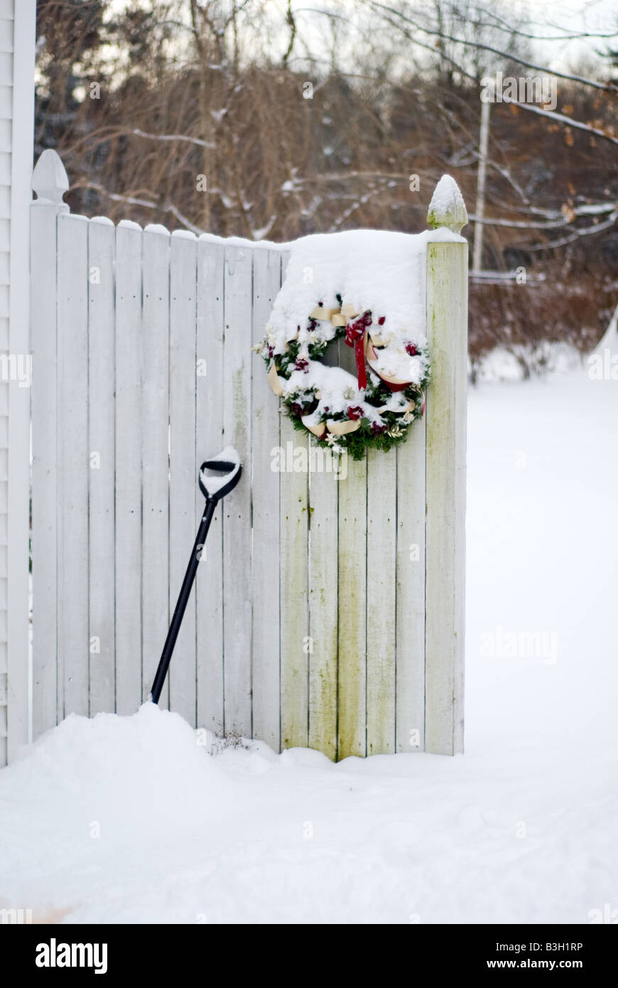 First snow of winter Stock Photo - Alamy