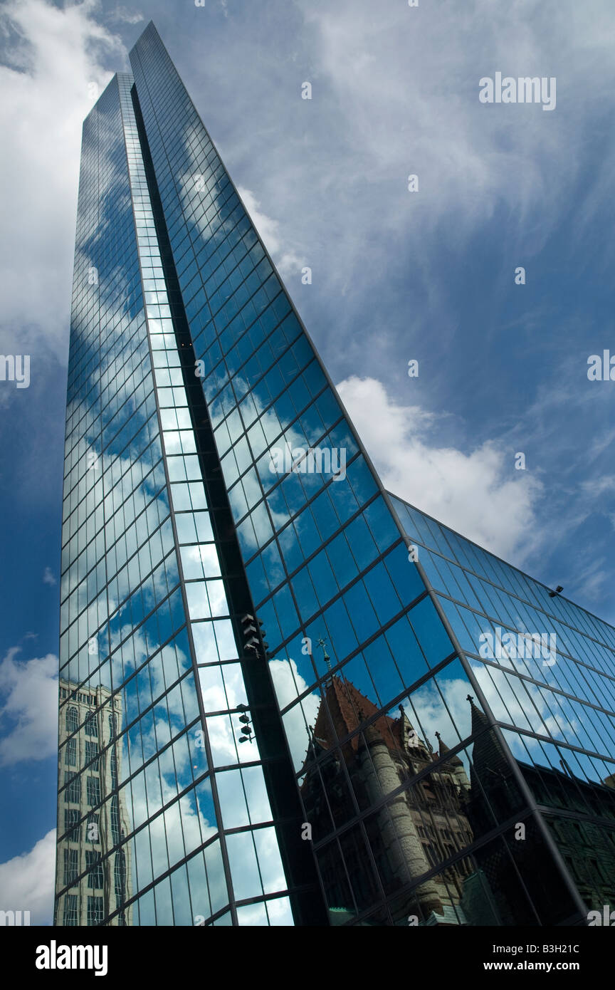 The John Hancock Tower Boston Massachusetts Stock Photo - Alamy