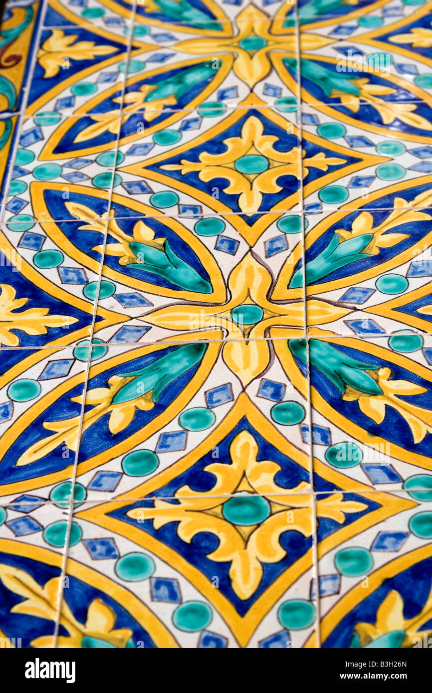 Spanish Tiles High Resolution Stock Photography and Images - Alamy