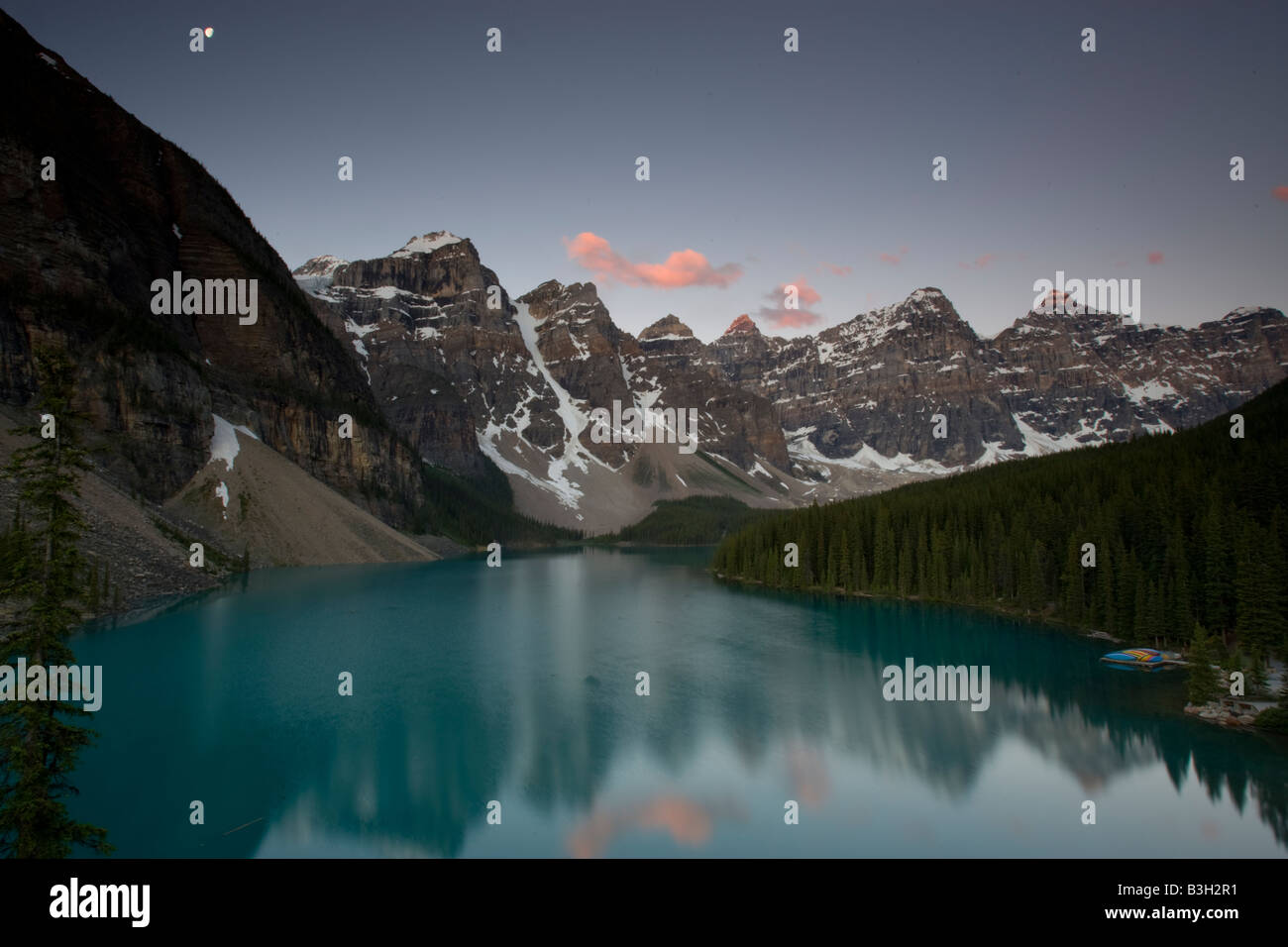 Morraine lake valley ten peaks hi-res stock photography and images - Alamy