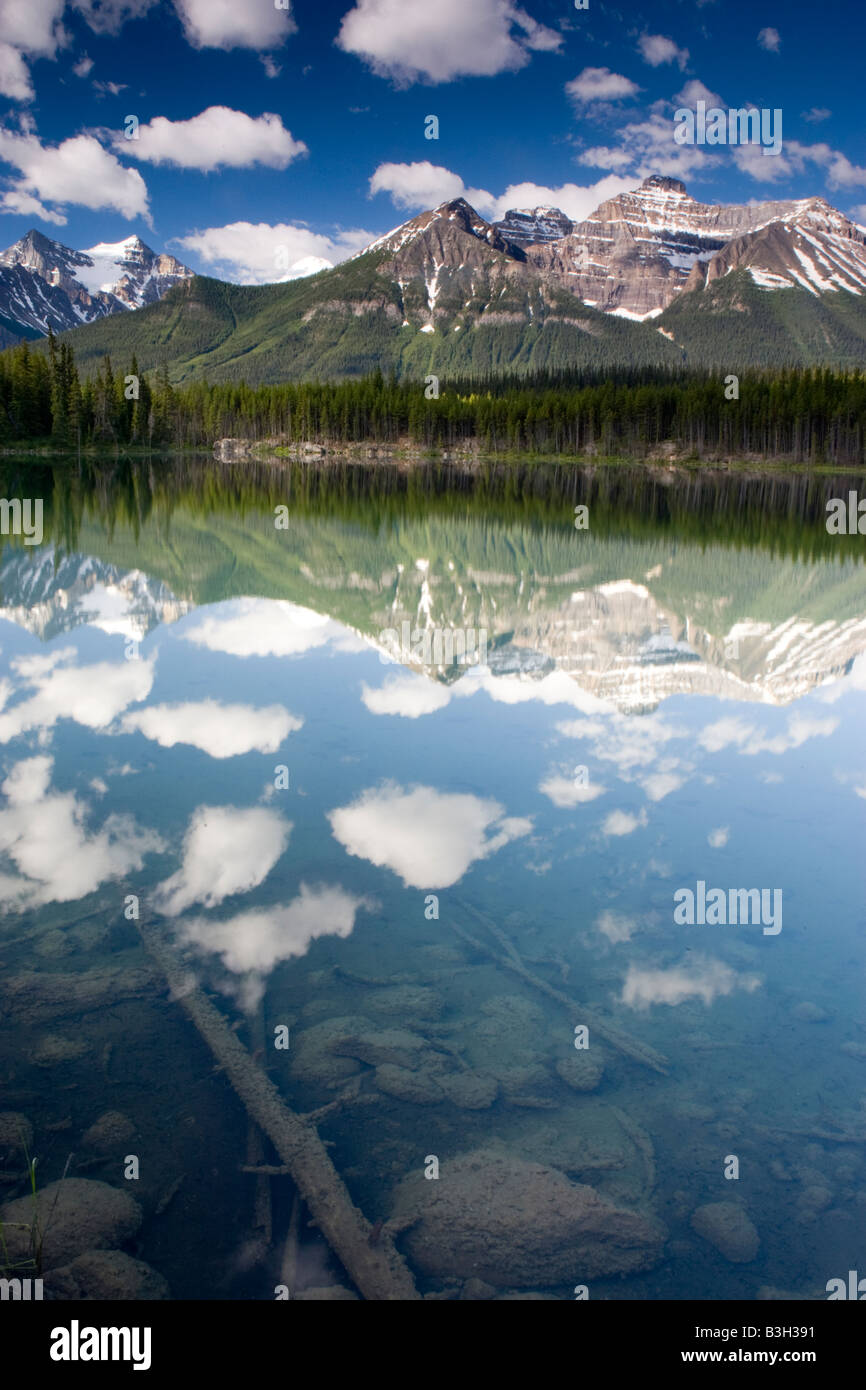 Herbert lake in banff national park hi-res stock photography and images ...