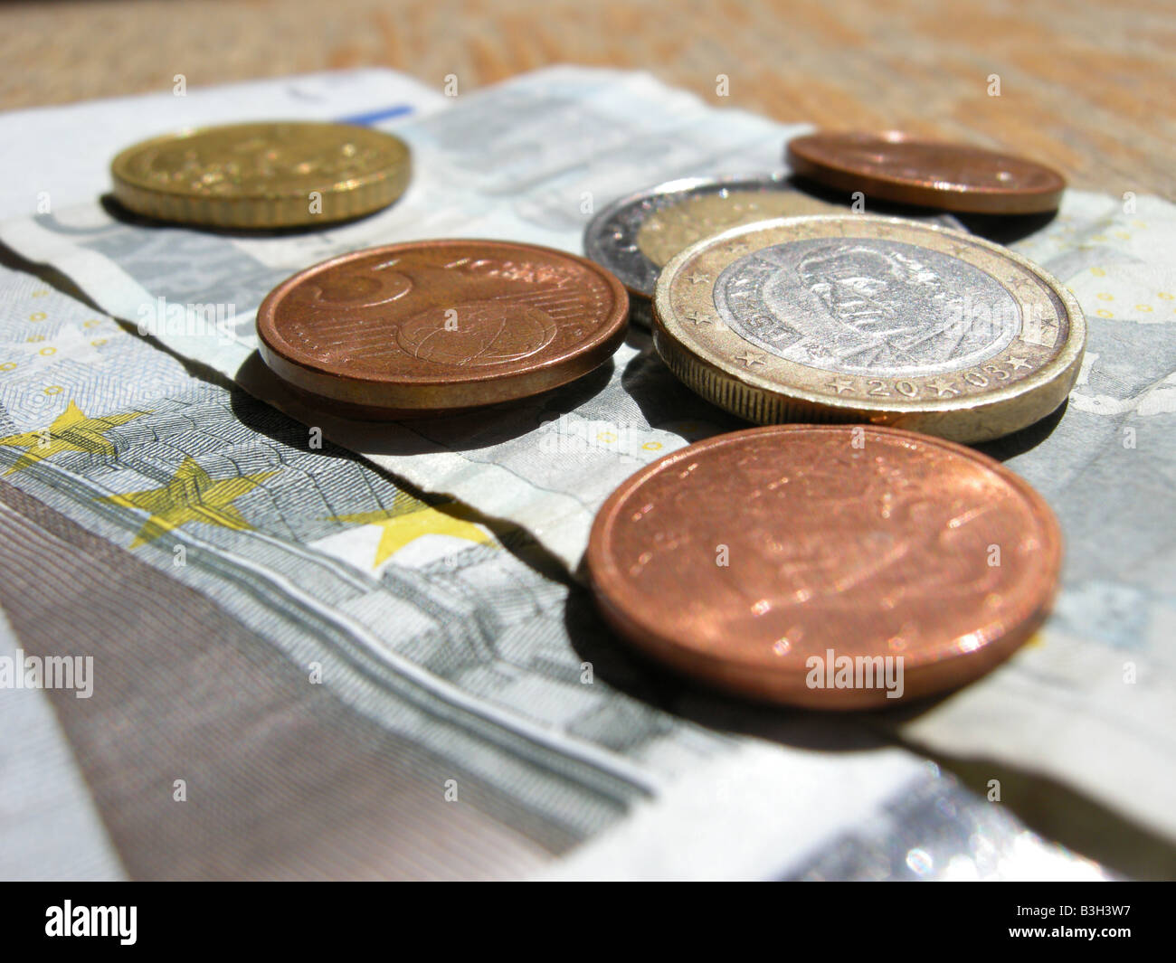 Money. Coins and bank-notes Stock Photo - Alamy
