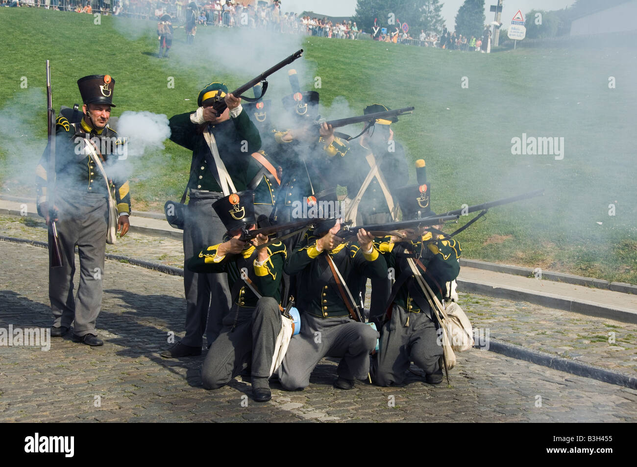 Battle of Waterloo Stock Photo - Alamy