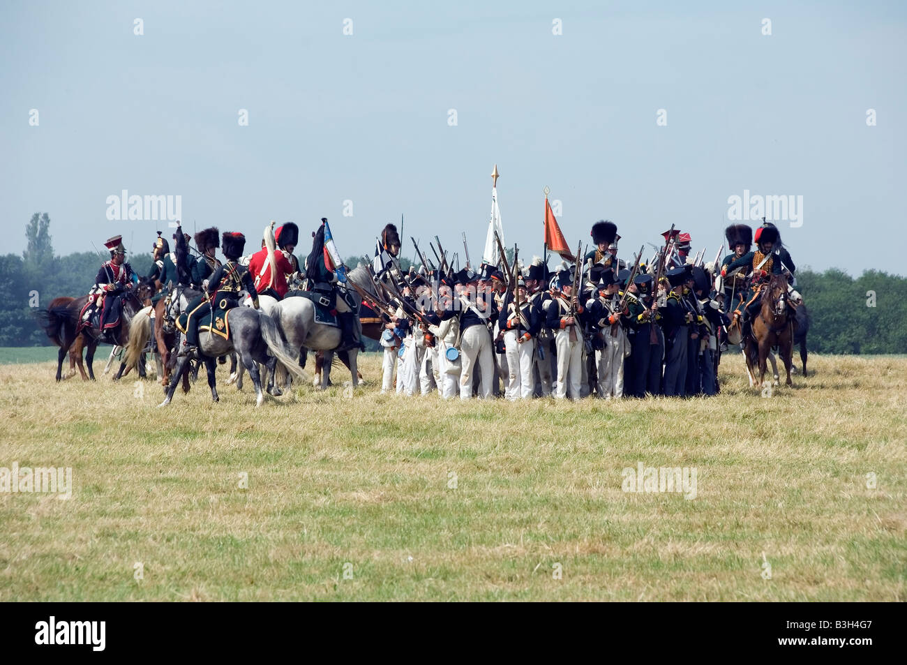 Battle of Waterloo Stock Photo - Alamy