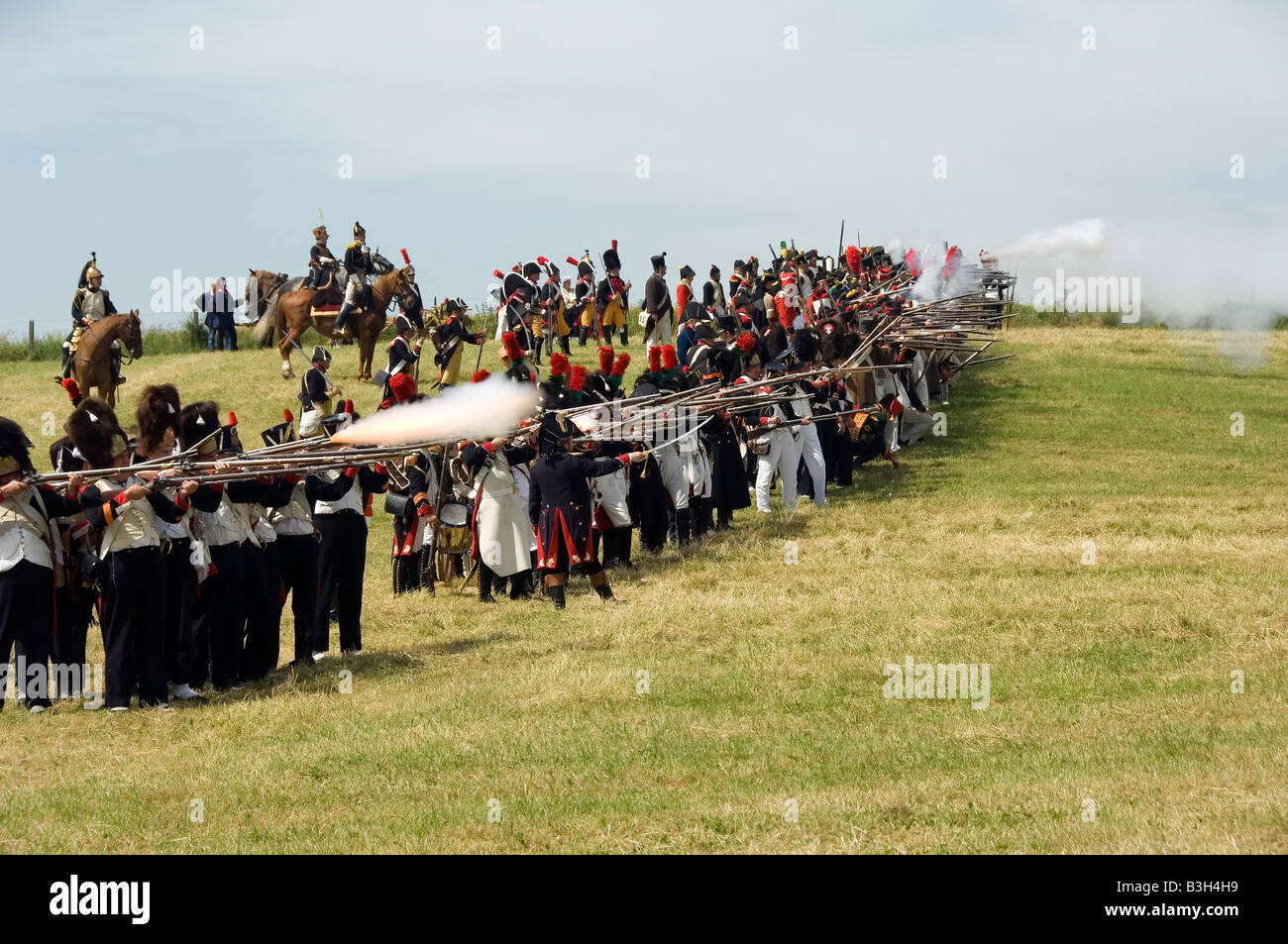 Battle of Waterloo Stock Photo - Alamy