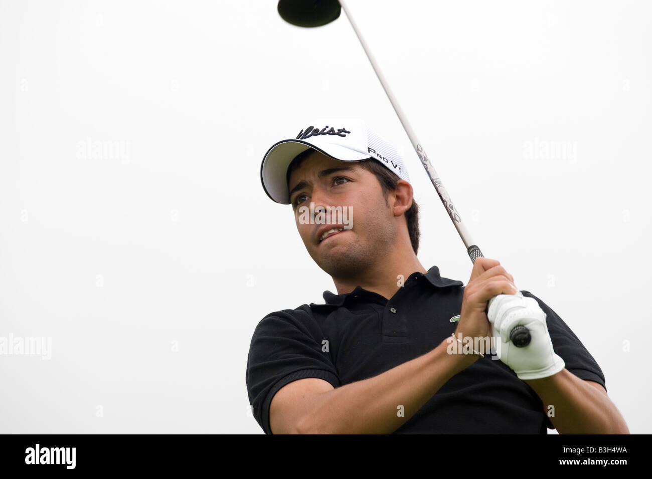 Pablo Larrazabal competing in the Johnnie Walker Classic PGA European ...