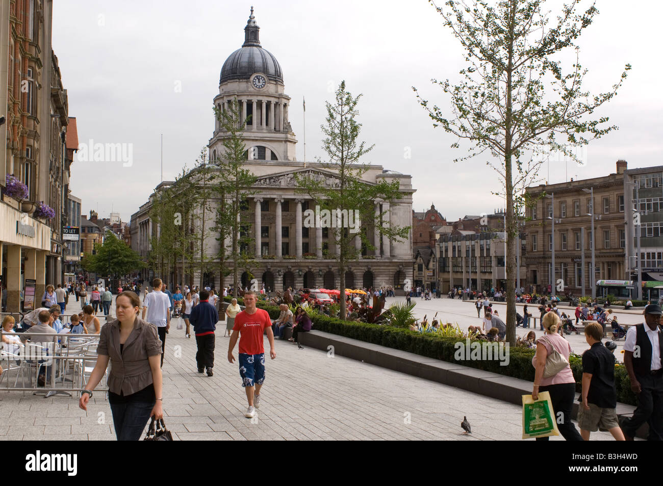 Nottingham town hall Stock Photo - Alamy