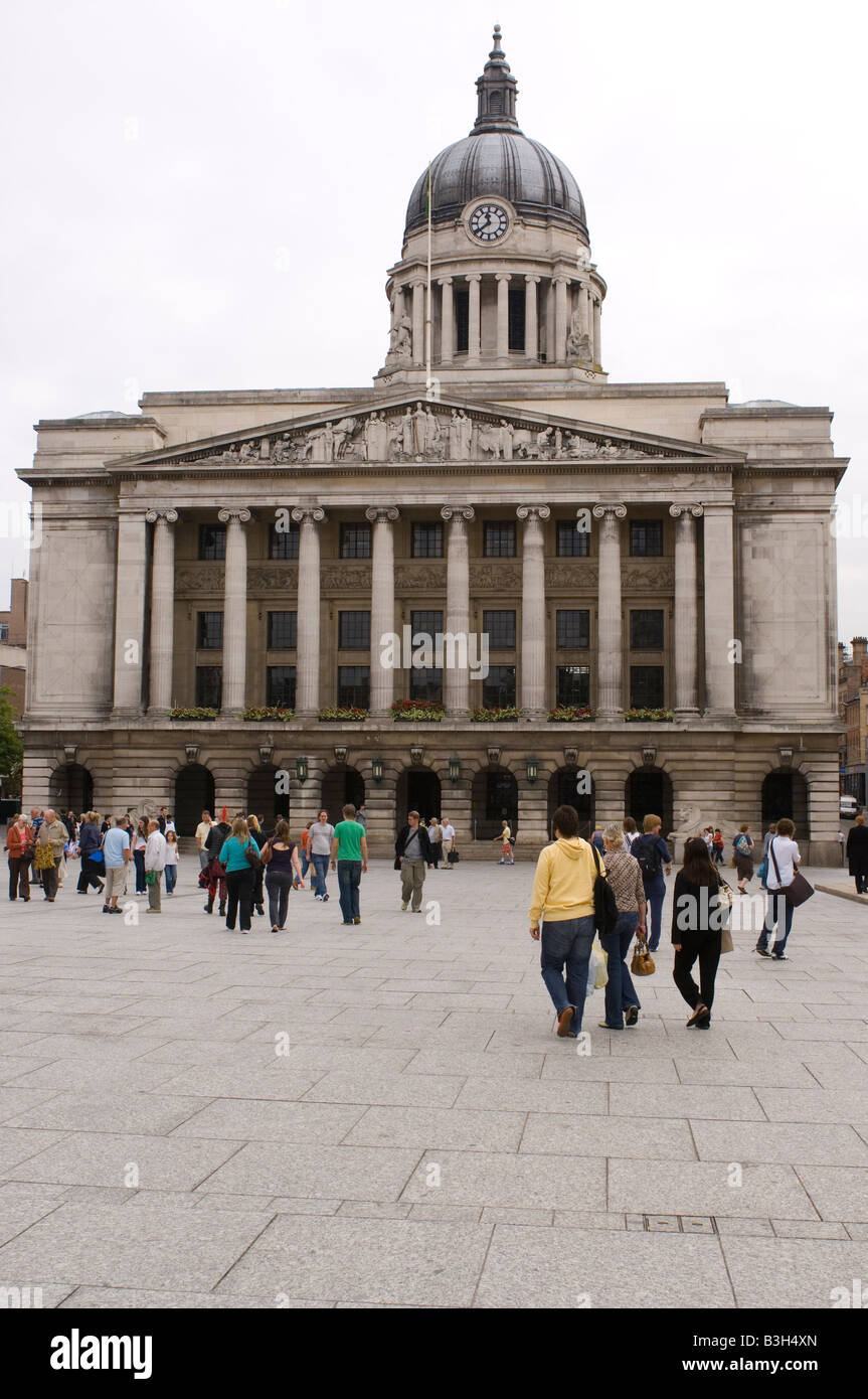 Nottingham town hall Stock Photo - Alamy