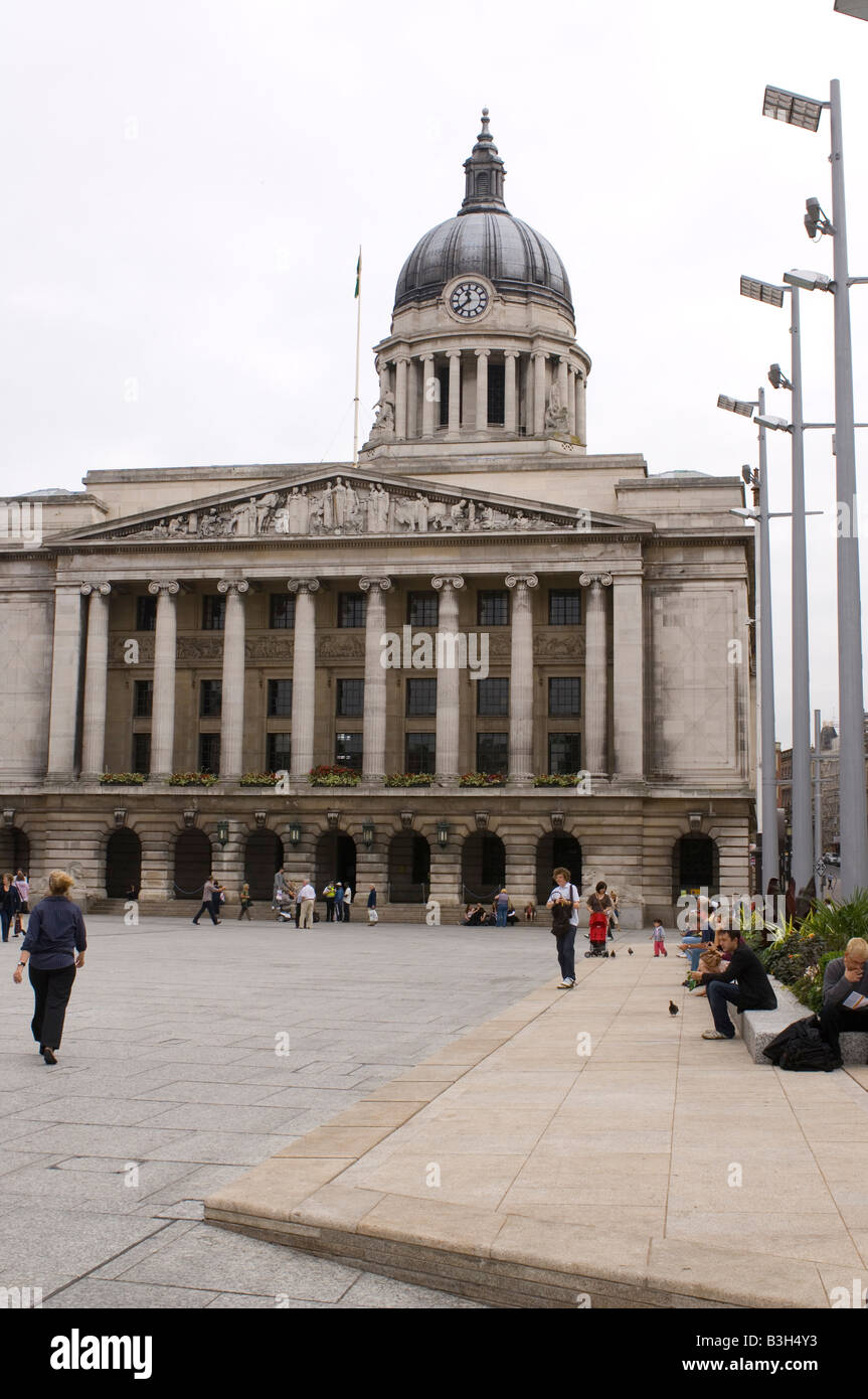 Nottingham town hall Stock Photo - Alamy