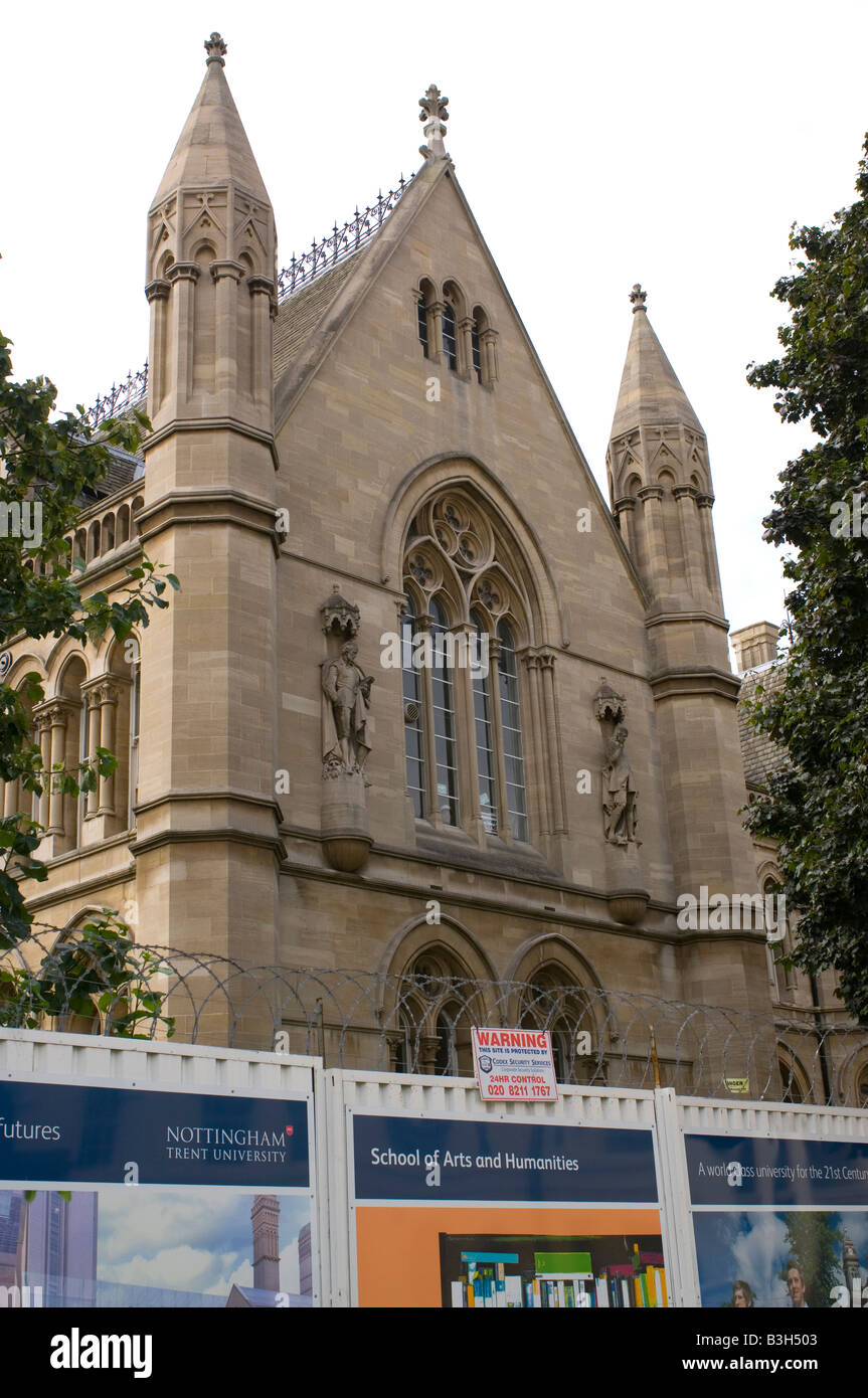 Nottingham city centre buildings Stock Photo - Alamy