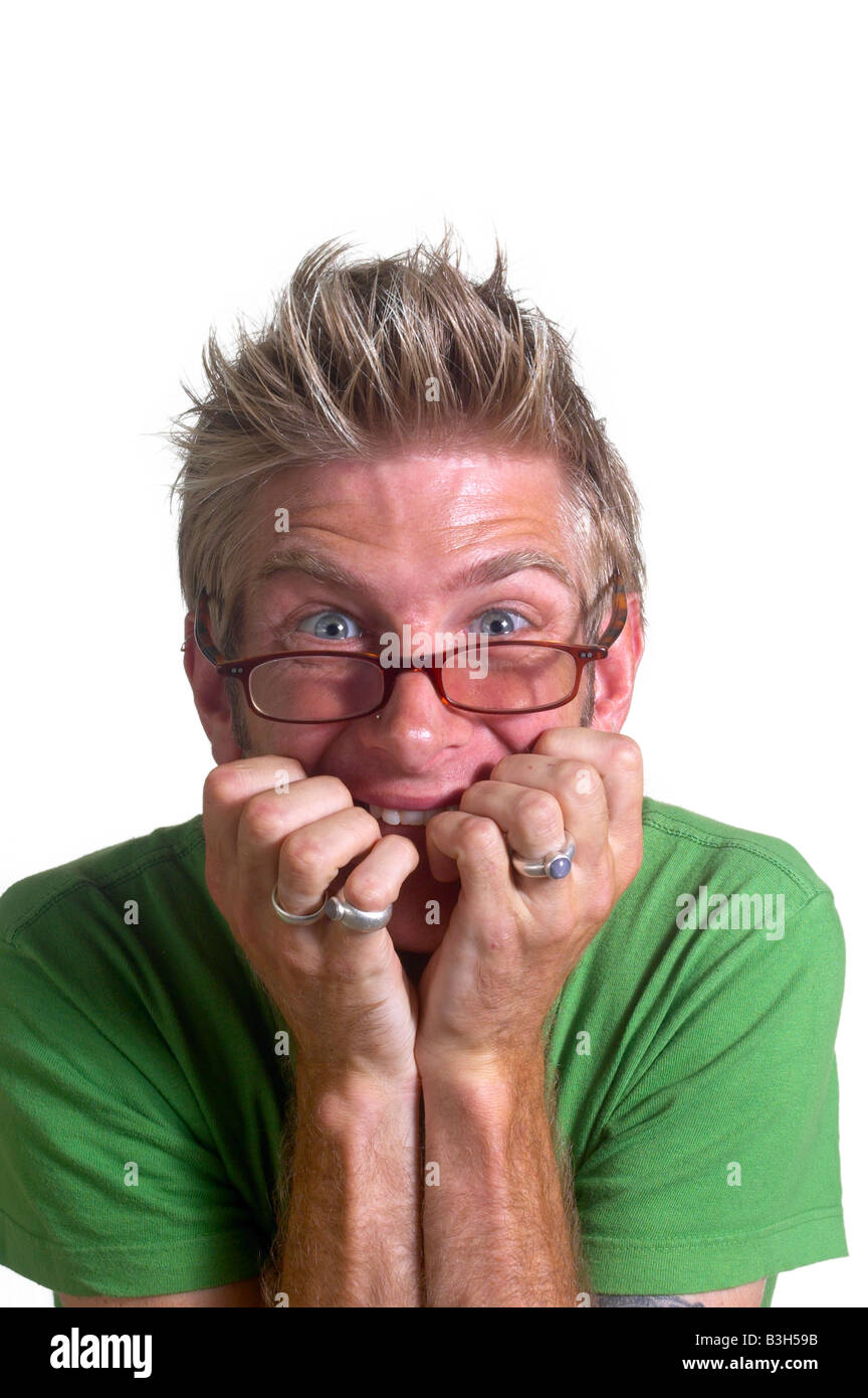 Exaggerated expression hi-res stock photography and images - Alamy