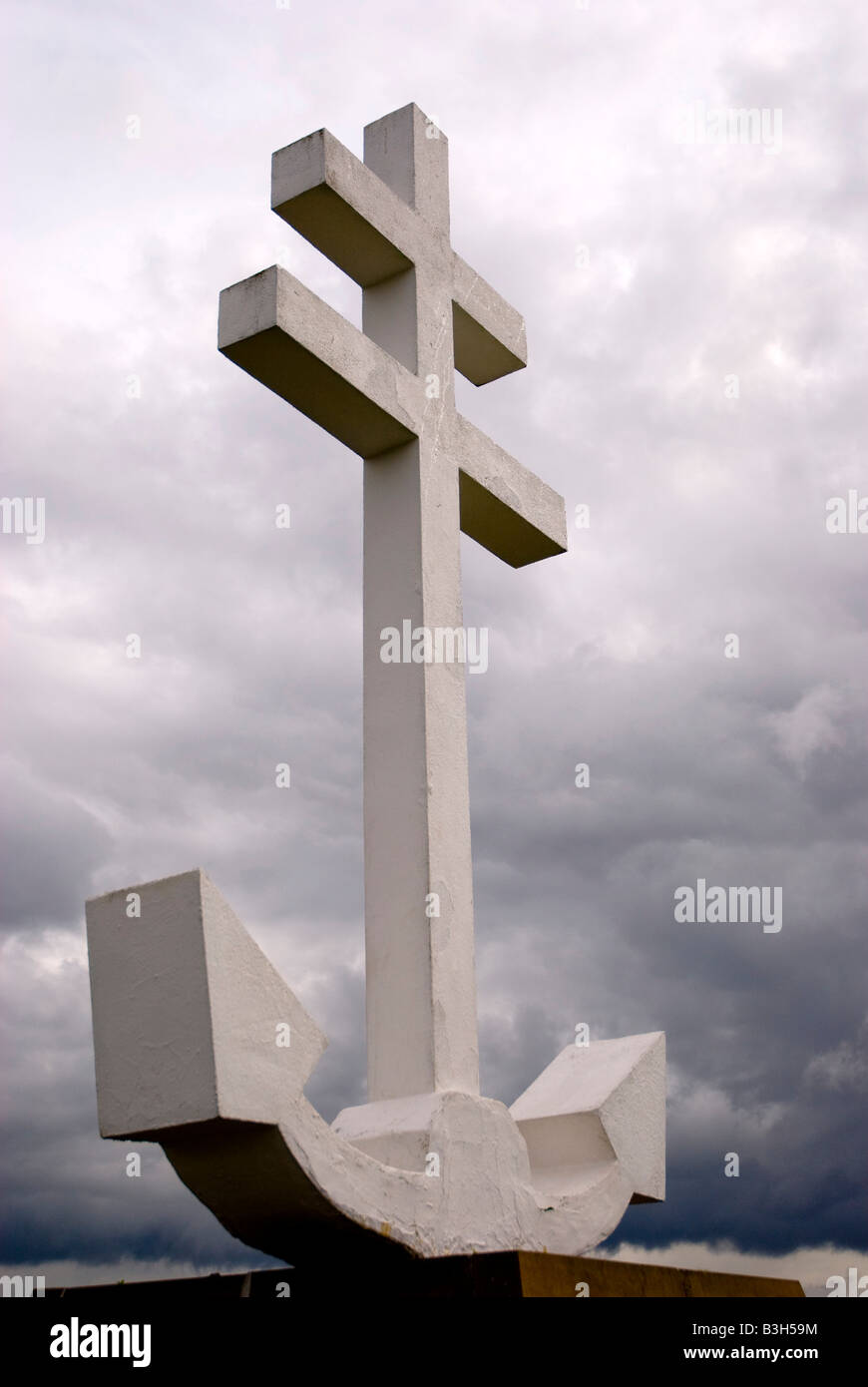 Free French Monument Lyle Hill Greenock Stock Photo - Alamy
