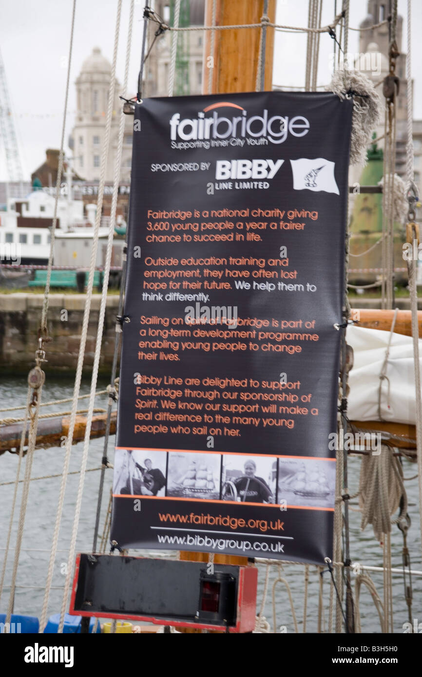 The Spirit of Fairbridge sailing ship at the Tall Ships race in ...