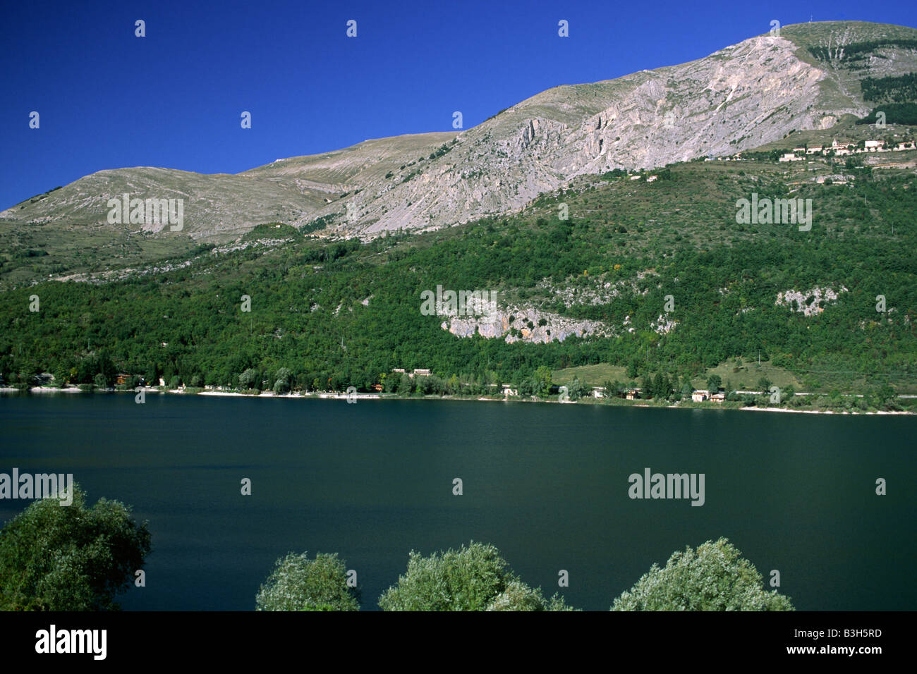 Italy, Abruzzo, Scanno lake Stock Photo - Alamy