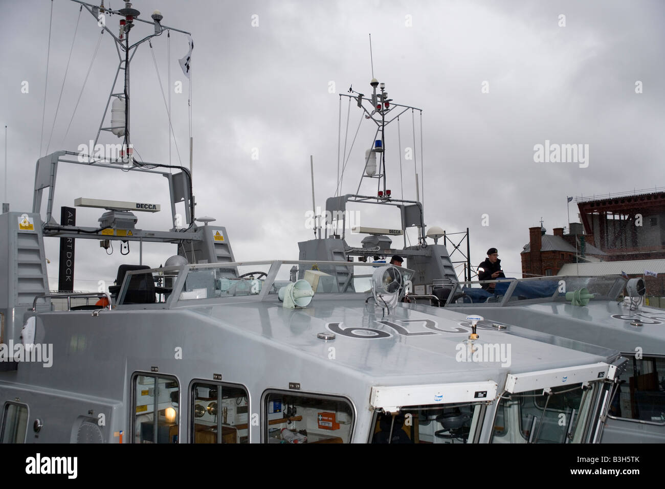 HMS Blazer and Ranger Royal Navy Patrol Craft at the Tall Ships race in ...