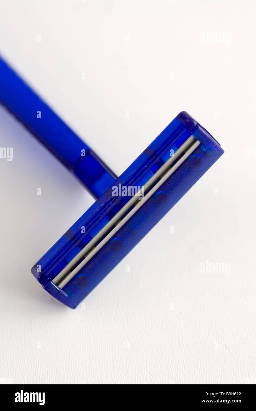 A disposable plastic razor Stock Photo - Alamy