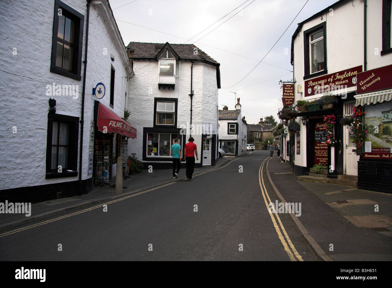 Street, Ingleton village, Yorkshire Dales, UK Stock Photo - Alamy