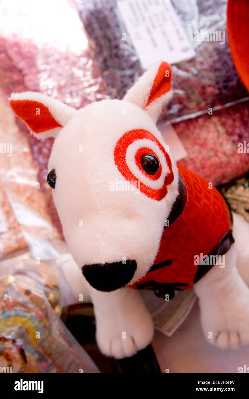 Bullseye the Bull Terrier with Target store logo painted on his eye ...