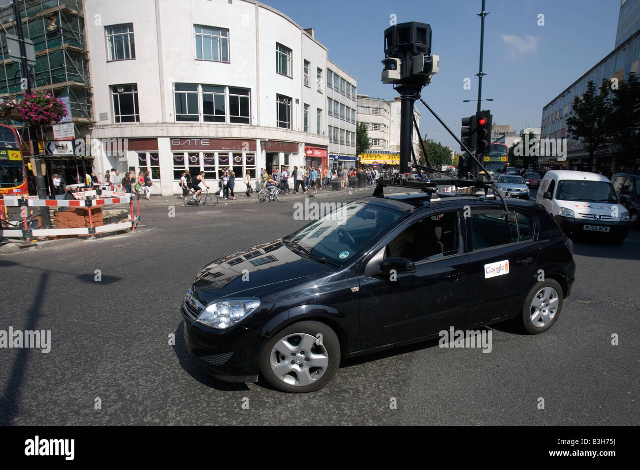 Google street view car hi-res stock photography and images - Alamy