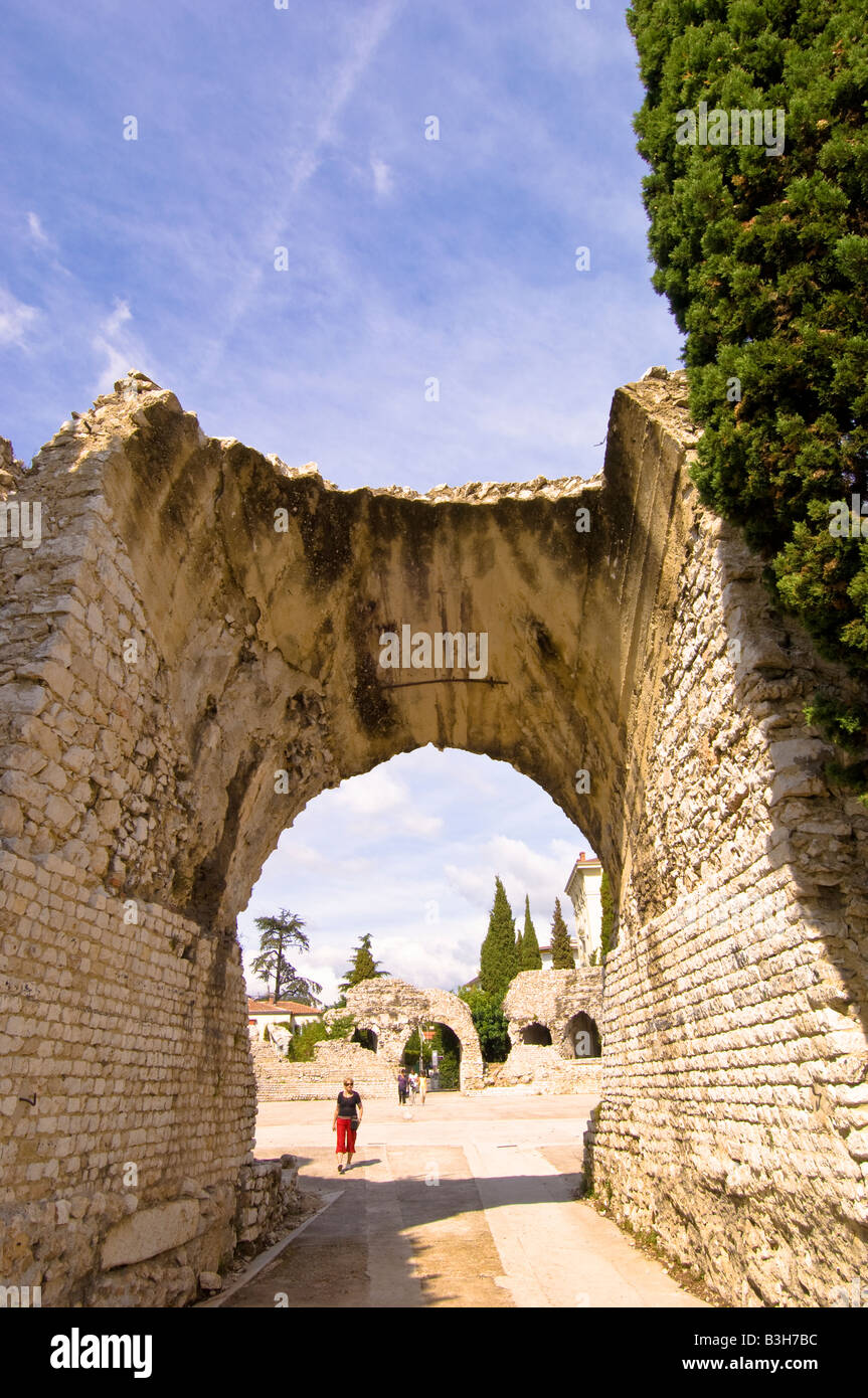 Europe France Provence Nice Musee de Archeologie Roman Amphitheatre ...