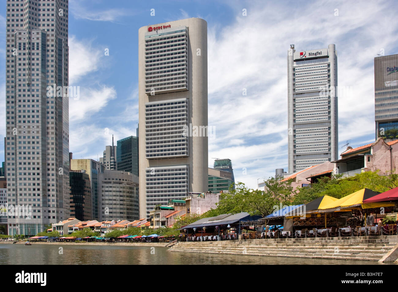 Boat Quay, Singapore Stock Photo - Alamy