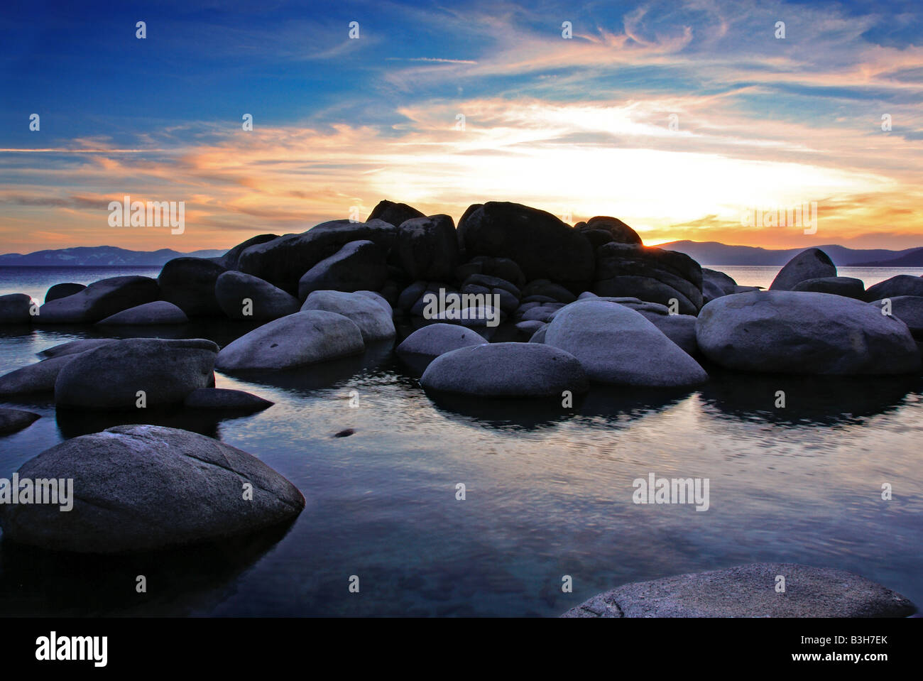 On The Rocks Stock Photo - Alamy