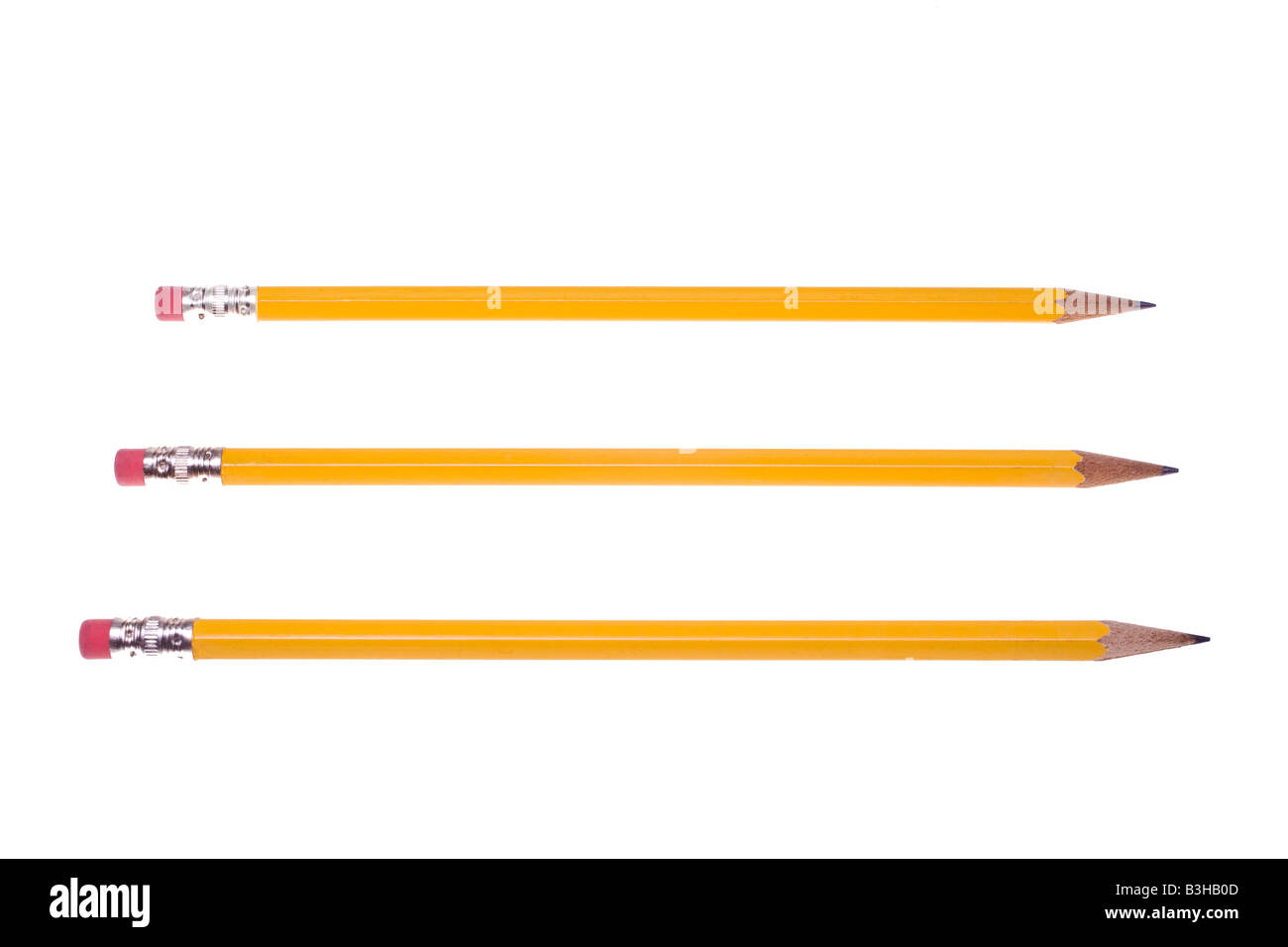 Sharpened Yellow Pencils