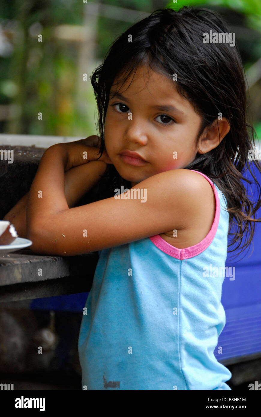 Costa rican schoolgirl hi-res stock photography and images - Alamy