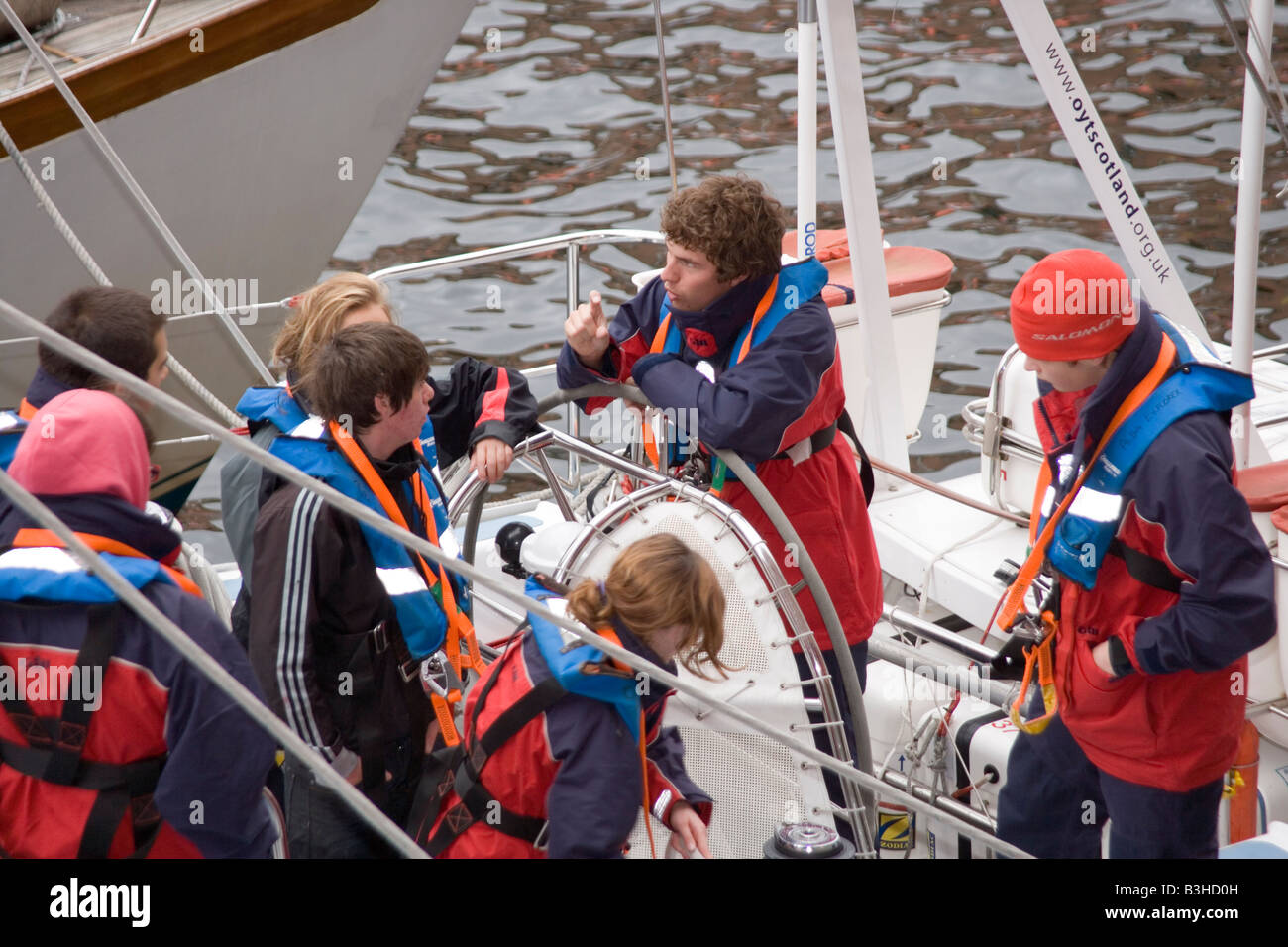 The Alba Explorer sailing ship at the Tall Ships race in Liverpool July ...