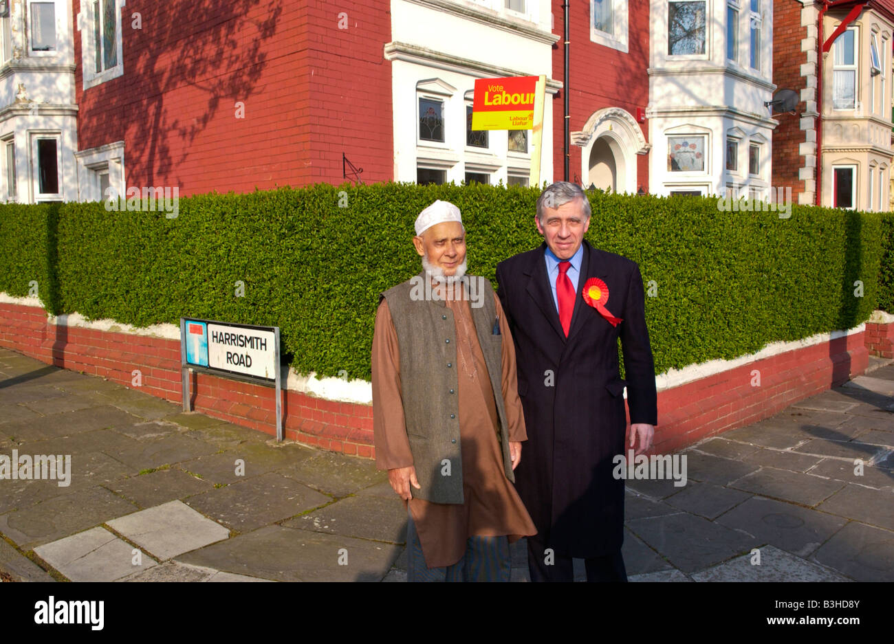 Rt Hon Jack Straw MP Labour government minister pictured while ...
