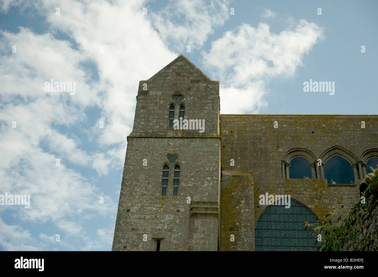 The site of a monastery prison fortress Mont St Michel is a world ...