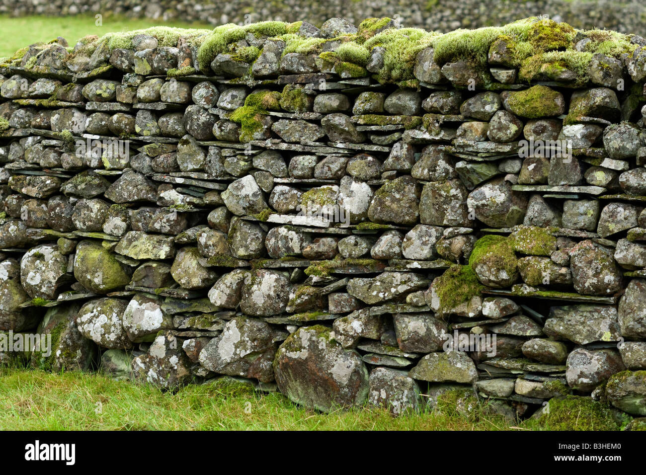 Dry stone walls Stock Photo - Alamy