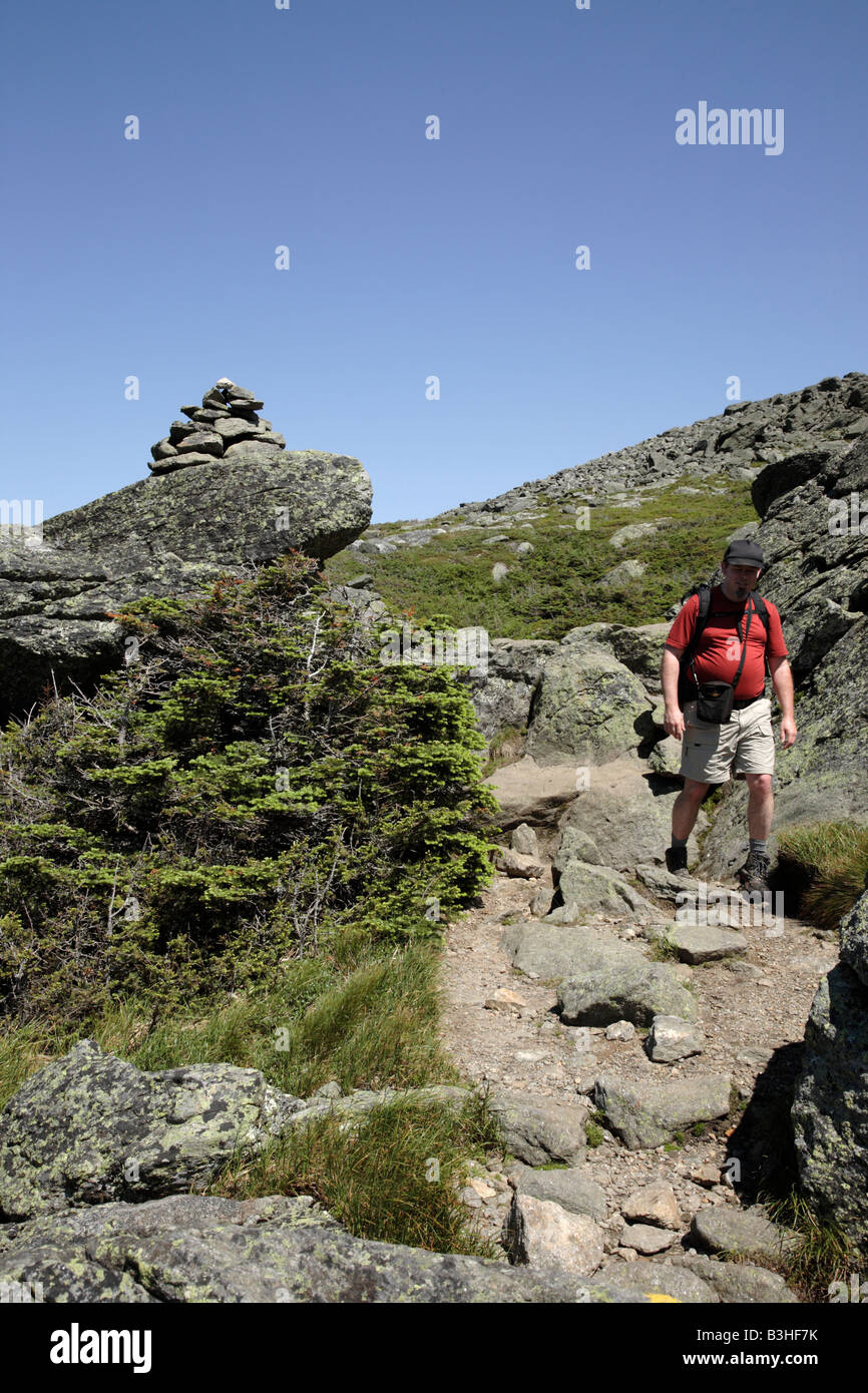 Appalachian Trail.White Mountains New Hampshire USA Stock Photo - Alamy