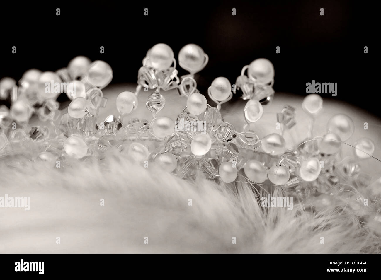 diadem with pearls Stock Photo - Alamy