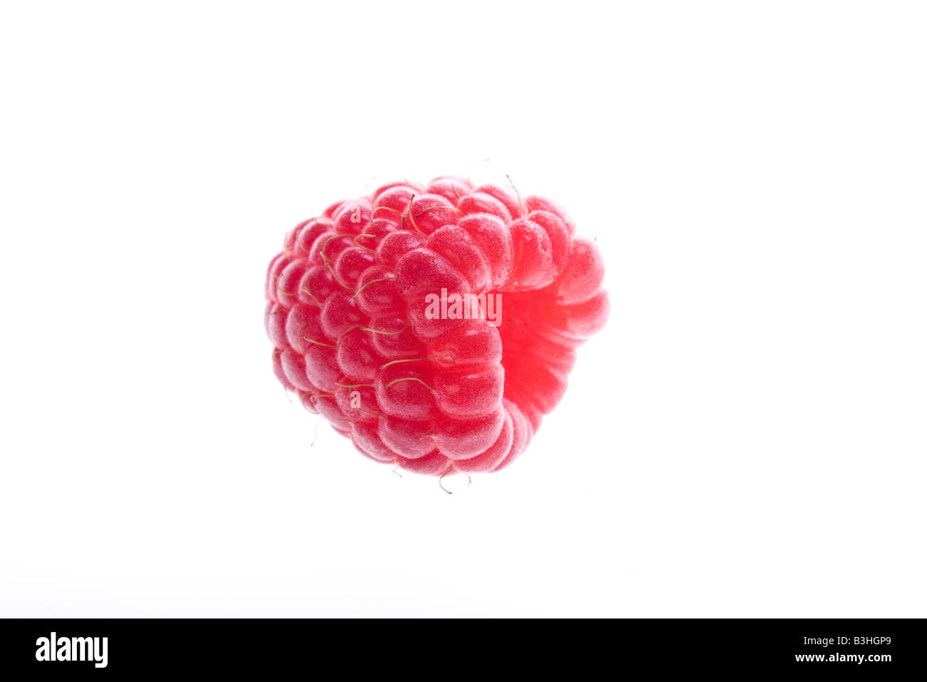 Raspberry details Cut Out Stock Images & Pictures - Alamy