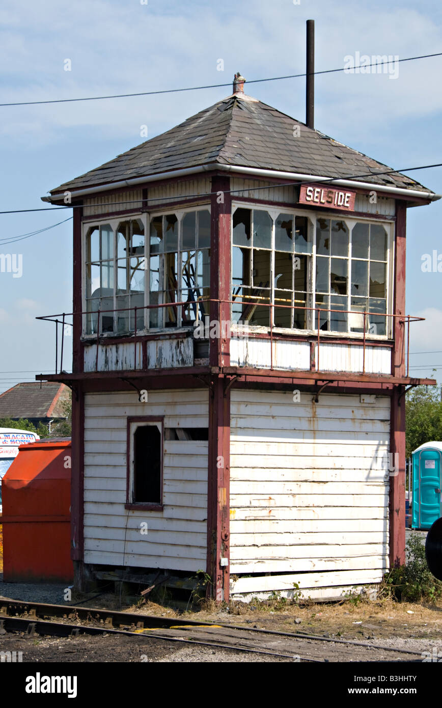 Selside Four Lever Signal Box at the West Coast Railway Company's Depot ...