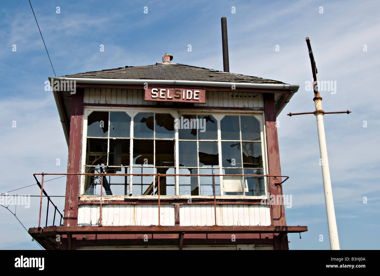 Selside Four Lever Signal Box at the West Coast Railway Company's Depot ...