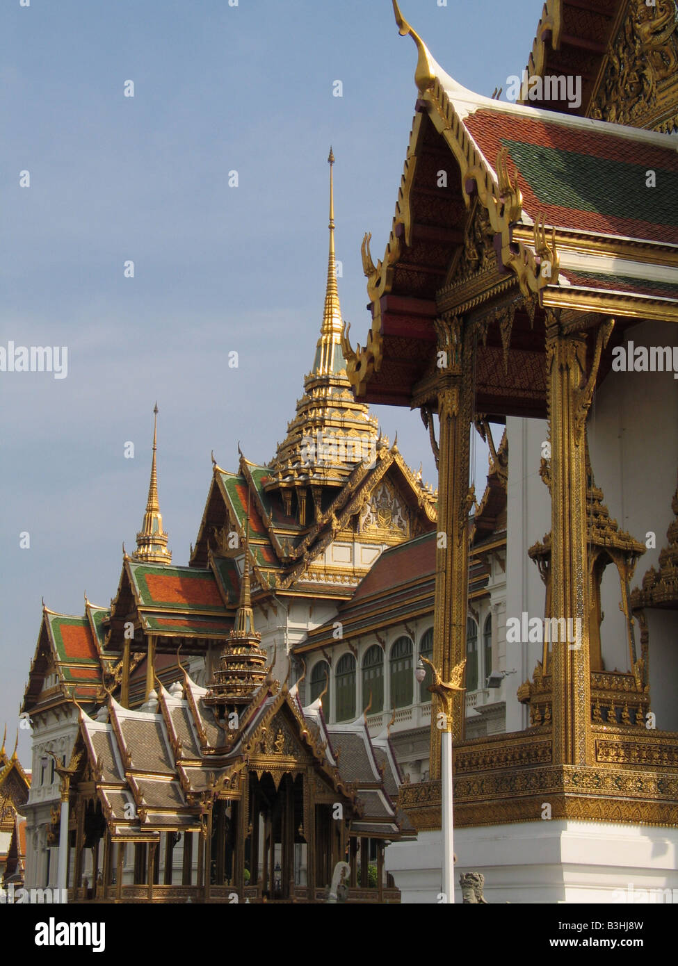 Asia, Thailand, Bangkok, King's Palace, Dusit-Throne hall, Detail Stock ...