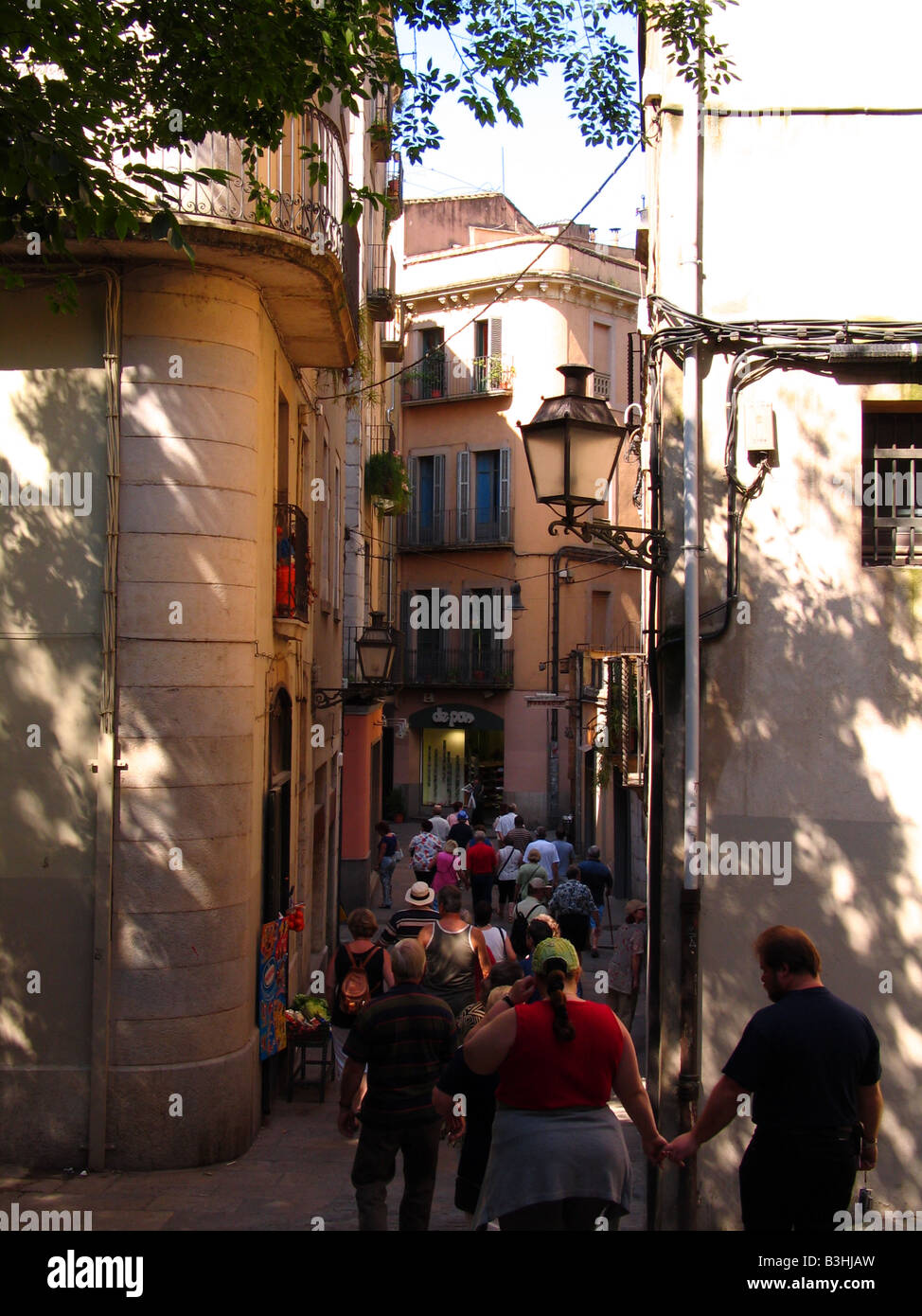 Spain, Costa Brava, Gerona, Jewish quarter Stock Photo - Alamy