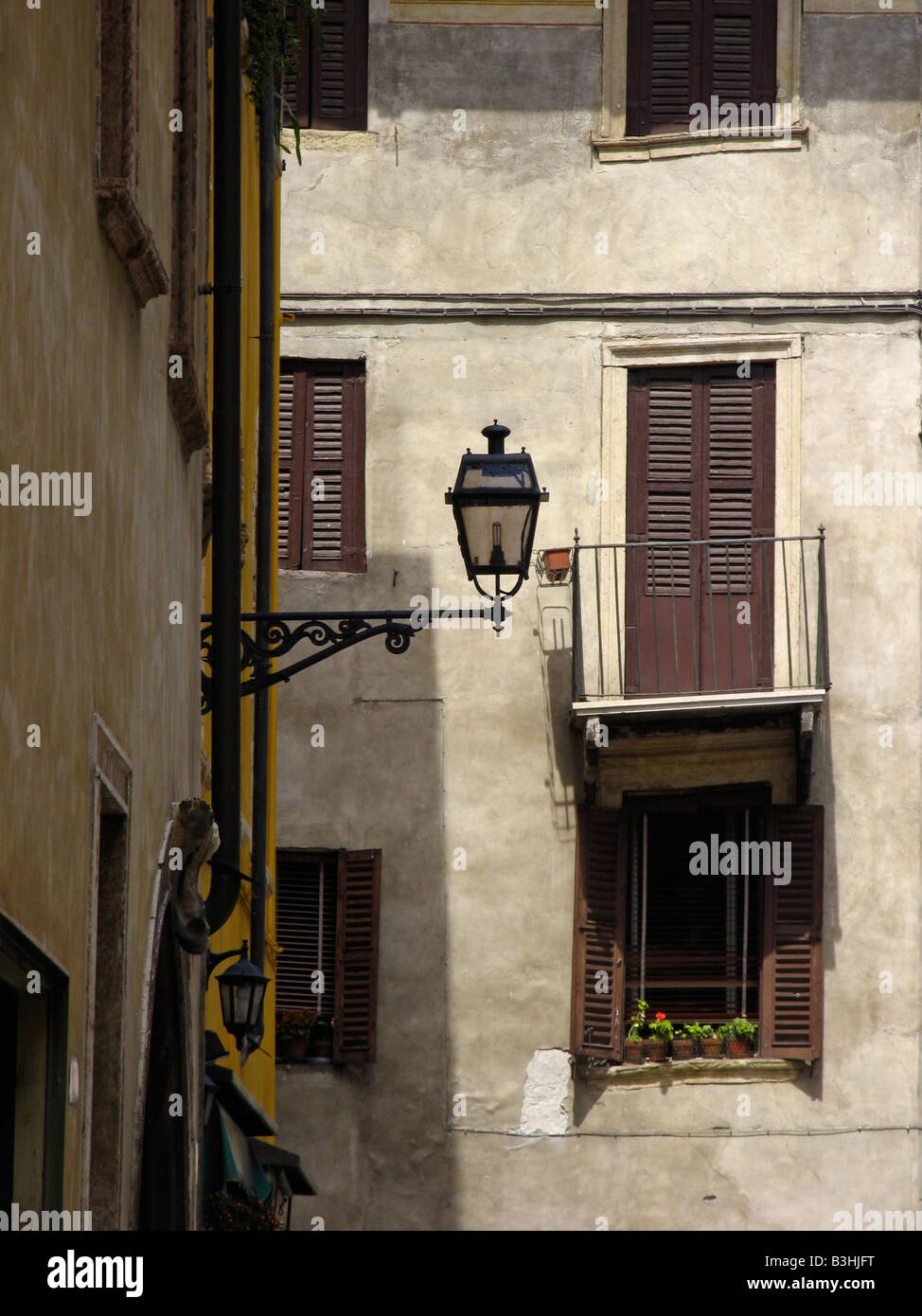 Old corner in Verona, Italy Stock Photo - Alamy