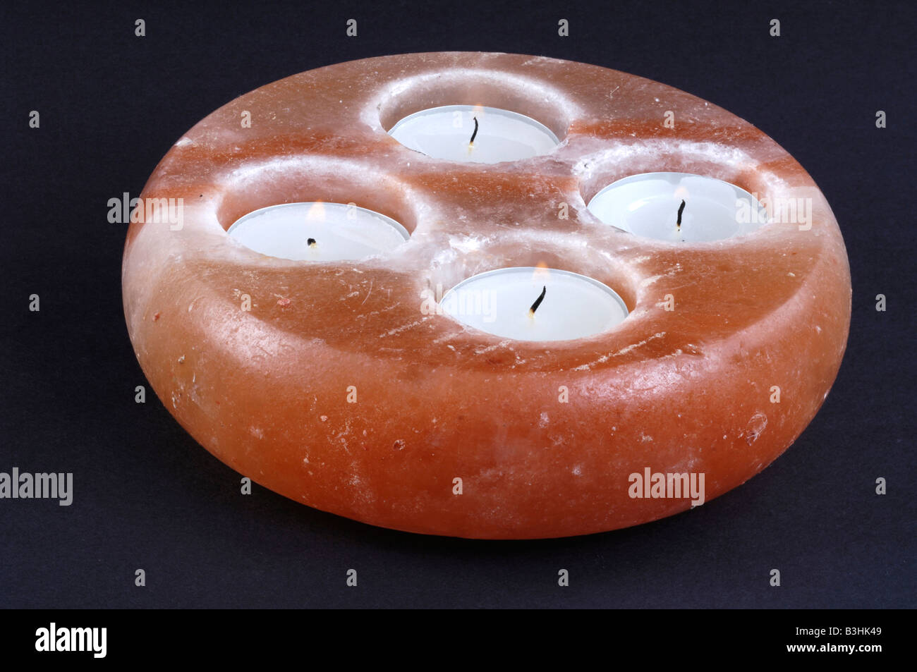 Salt Crystal Lamp Stock Photo - Alamy